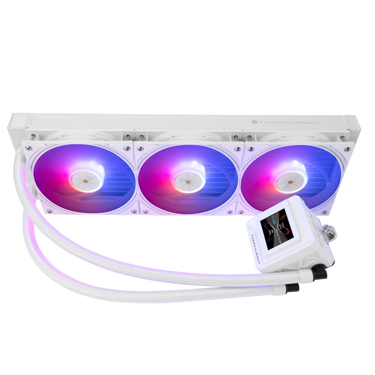 Thermalright Frozen Warframe 360 SE ARGB White AIO Liquid Cooler ...